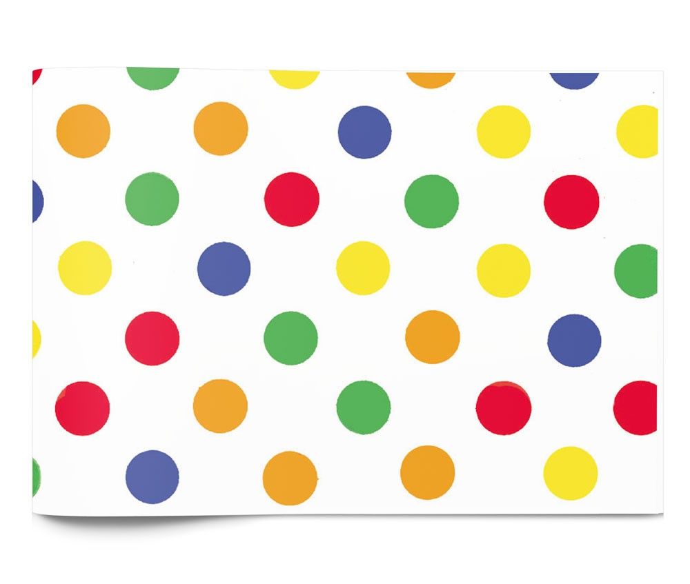 Primary Dots - Tissue Ream - Box & Wrap