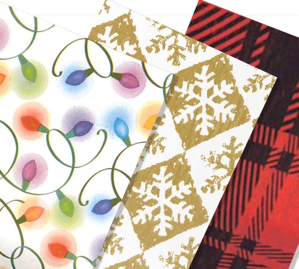 Christmas Design Printed Tissue - Box and Wrap – Box & Wrap