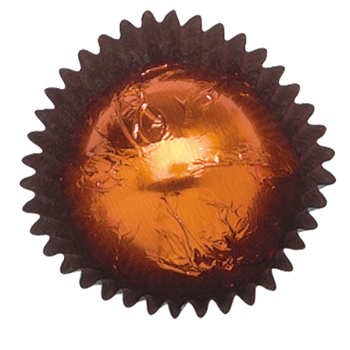 Orange - Foil Chocolate Candy Wrappers - Box & Wrap