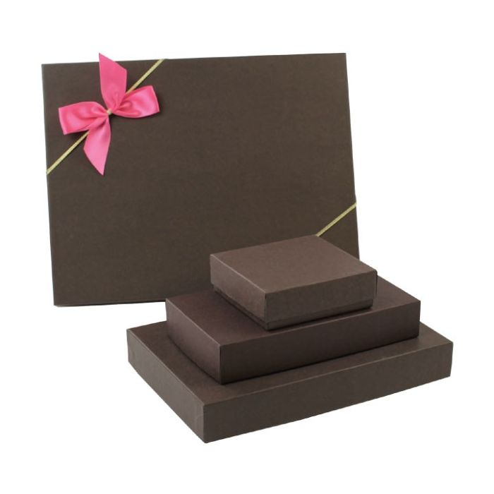 Dark Chocolate Rigid Candy Boxes - BoxAndWrap.com – Box & Wrap