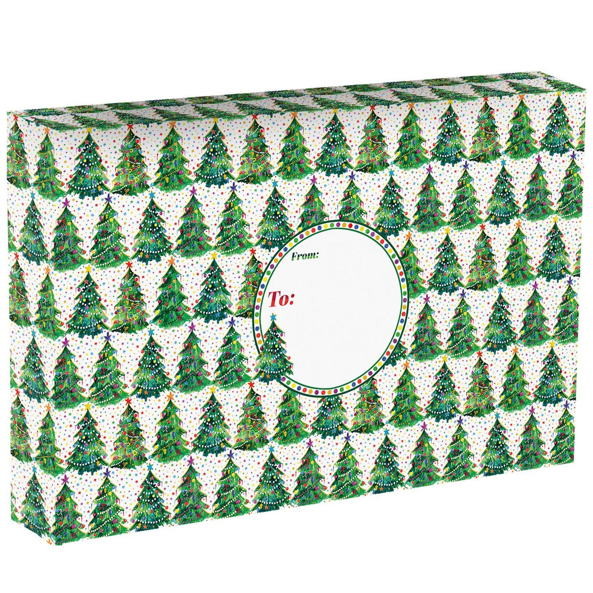 Christmas Trees - Theme Mailing Box - Box & Wrap