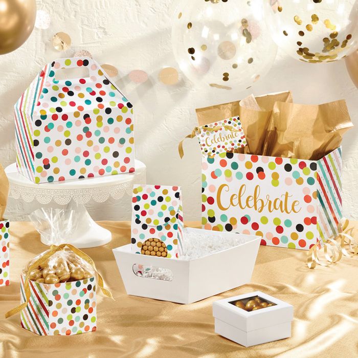 Celebrate - Matching Gift Boxes & Trays – Box & Wrap