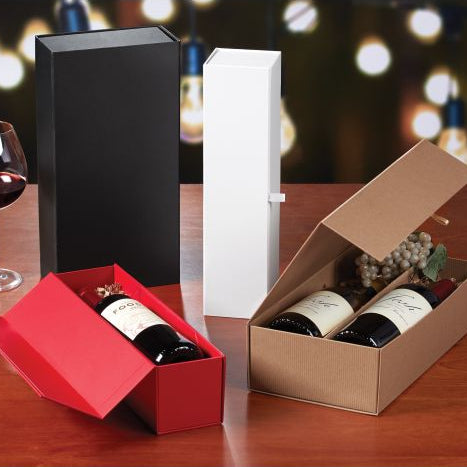 Magnetic Wine Gift Boxes - Box & Wrap