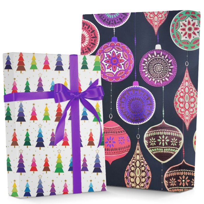 Gift Wrap - Contemporary Christmas Designs - Box and Wrap – Box & Wrap