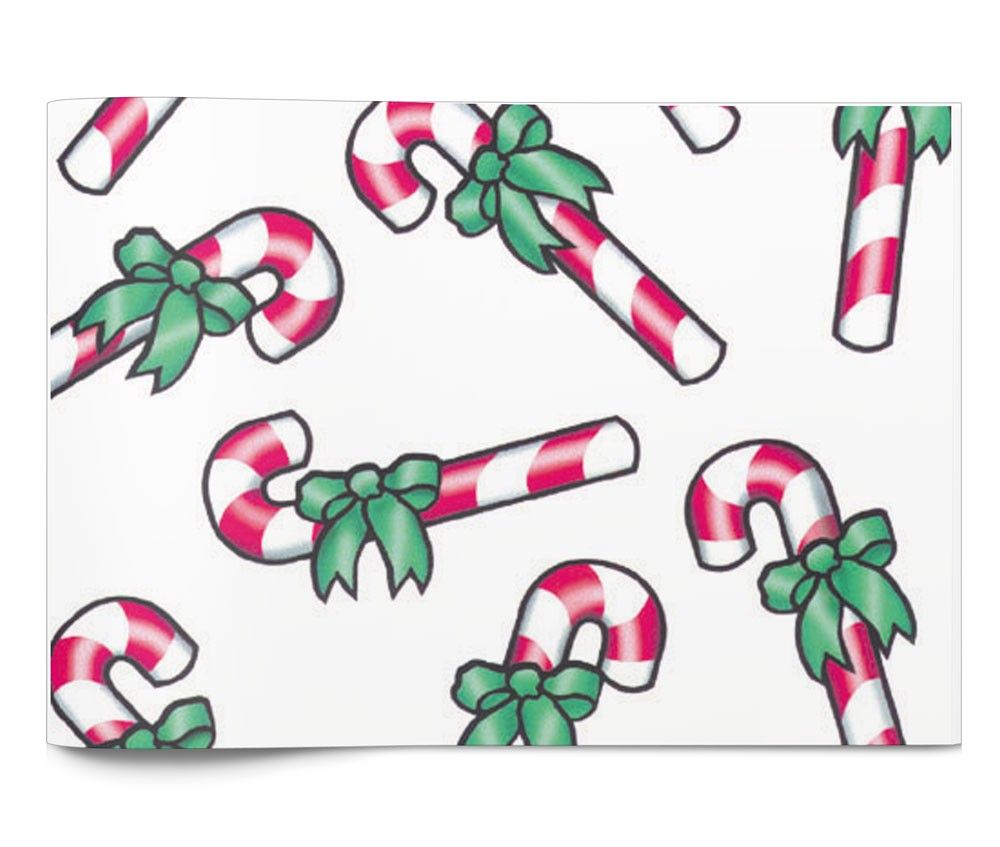Candy Canes - Tissue Paper - Box & Wrap