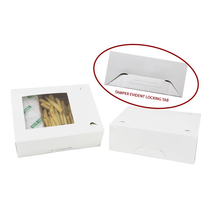 Tamper Evident To-Go Boxes - Box & Wrap